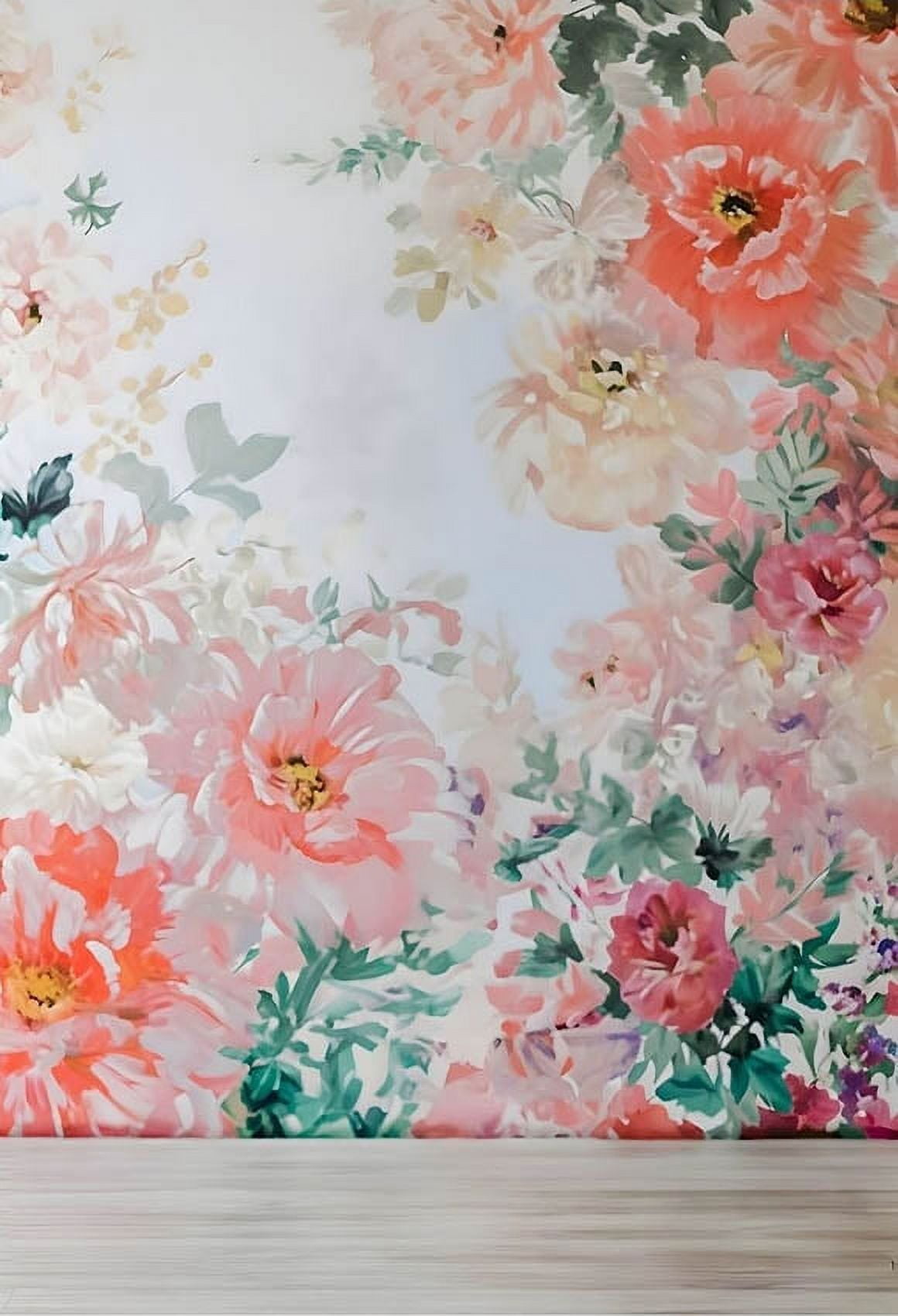 Spring Boho Floral Wall Adult Birthday Wedding Maternity Art Portrait r ...