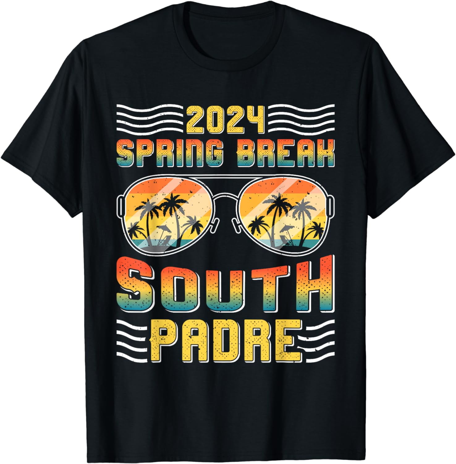 Spring Break 2024 SOUTH PADRE Beach Week Group Vacation Cotton T-Shirt ...