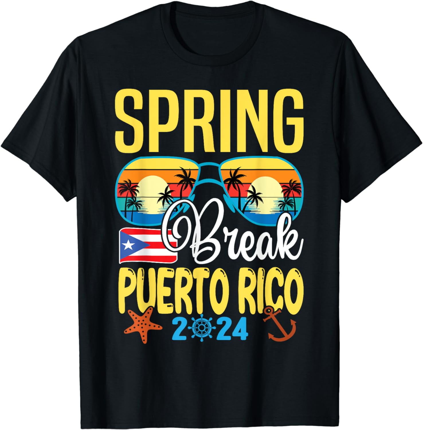 Spring Break 2024 shirt Puerto Rico Family Matching Vacation T-Shirt ...