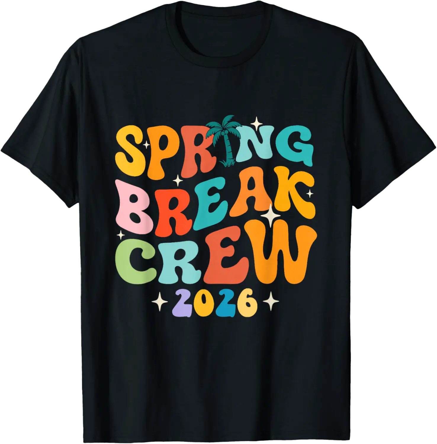 Spring Break Crew - Girls Trip Beach Vacation Summer T-Shirt - Walmart.com