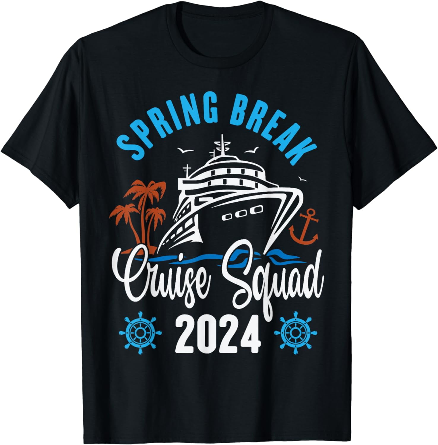 Spring Break Cruise Squad 2024 Family Matching Vacation T-Shirt ...