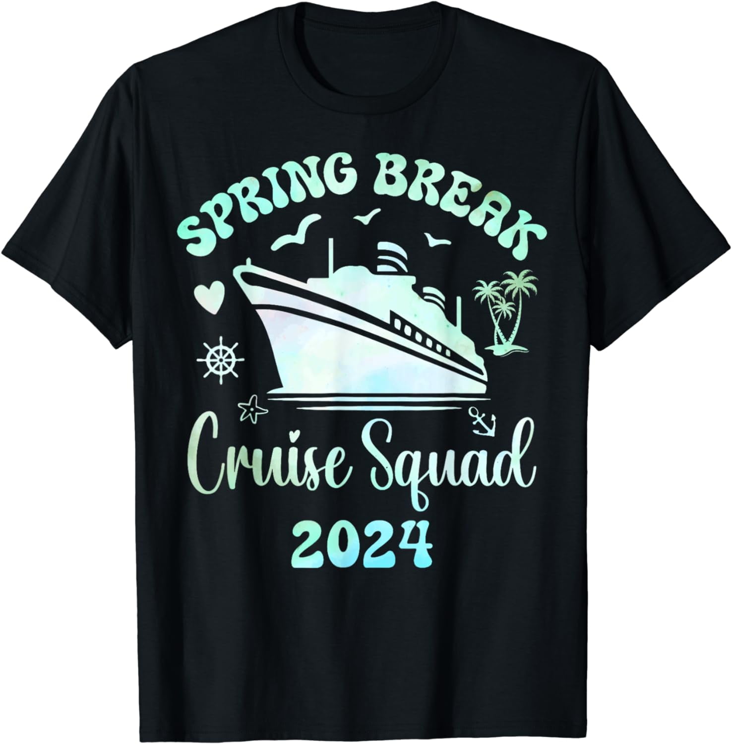 Spring Break Cruise Squad 2024 Trip Family Matching Vacation T-Shirt ...