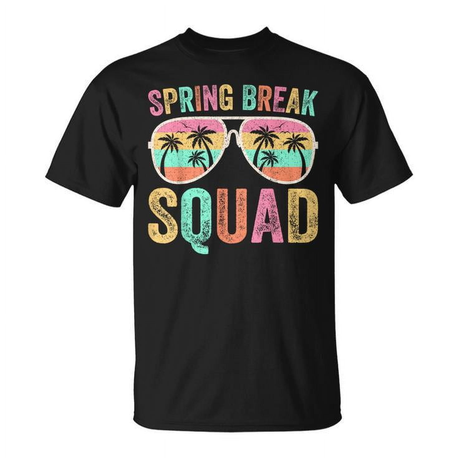 Spring Break Squad 2025 T-Shirt – Friends & Family Matching Vacation ...
