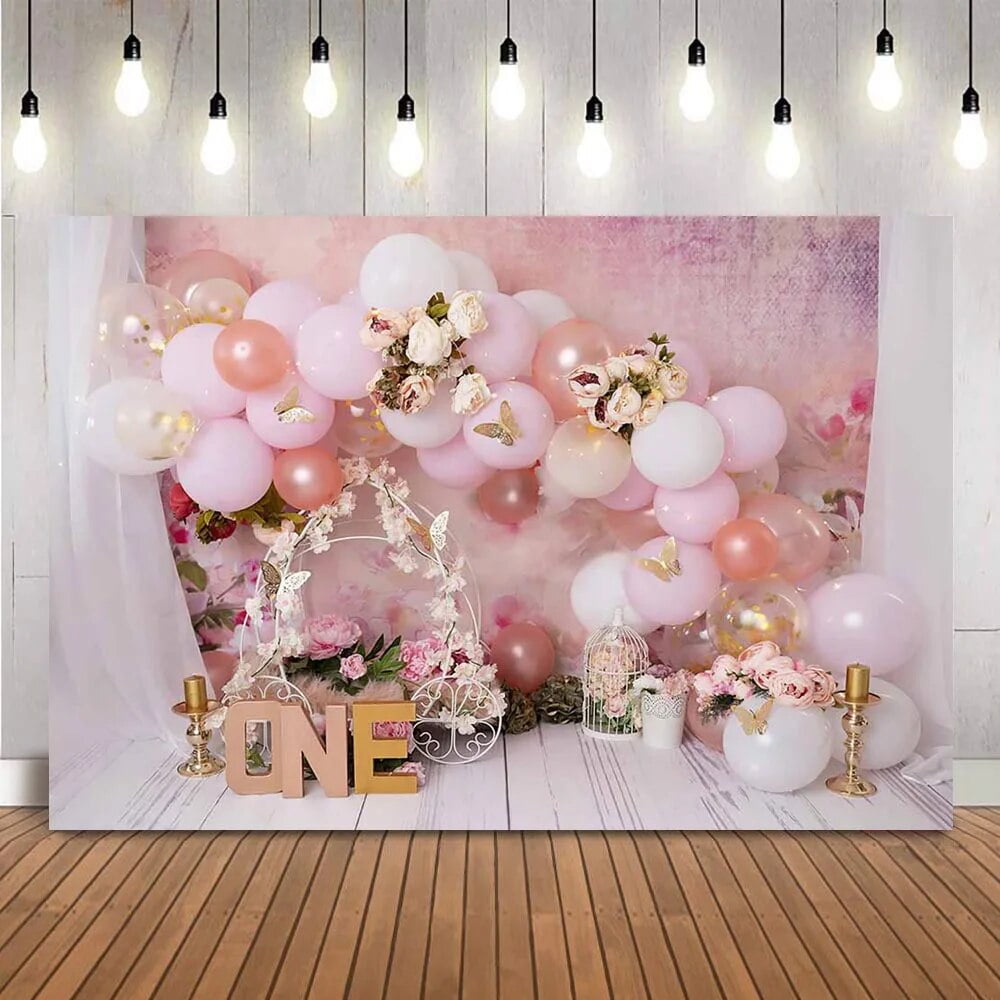 Spring Butterfly Newborn Floral Portrait Backdrop for Photography Kids ...