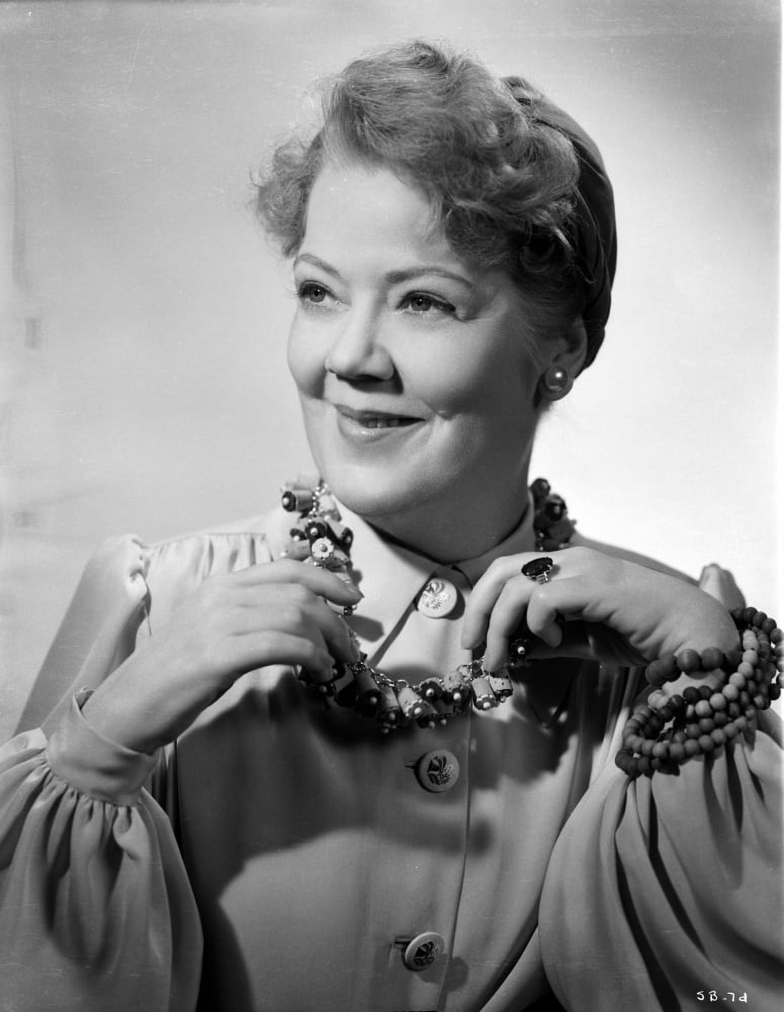 Spring Byington smiling in a Portrait wearing Formal Dress Black and ...