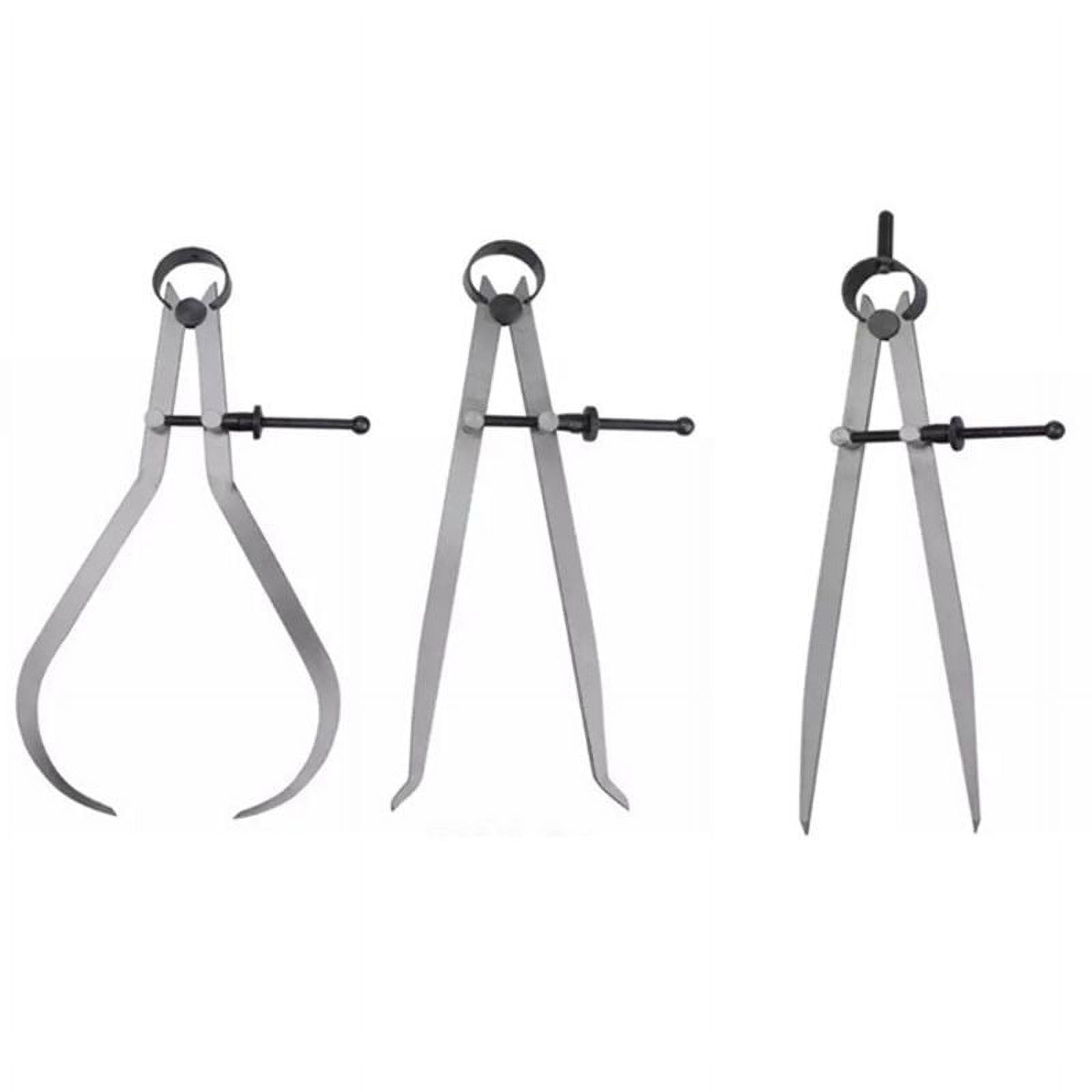 Spring Calipers Measurement Inside Outside Divider Tool Set Engineer Mechanic - Walmart.com