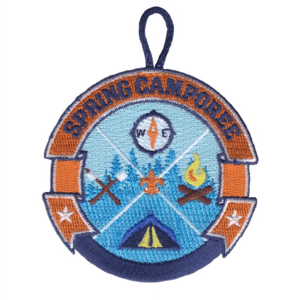 Spring Camporee Activity Embroidered Patch - ClassB - Walmart.com
