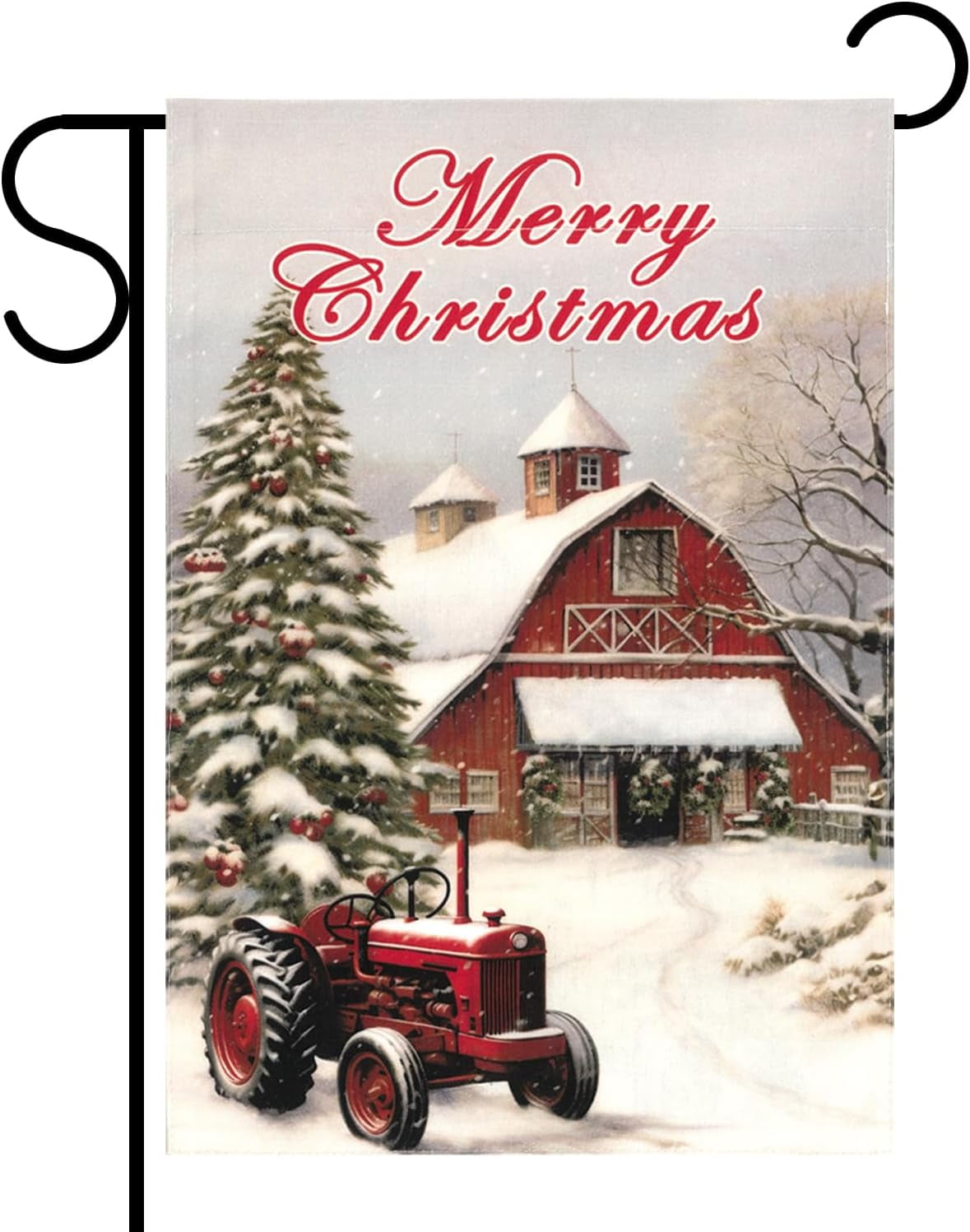 Spring Cardinal Pair Garden Flag 12 x 18 Summer Cardinal with Flower ...