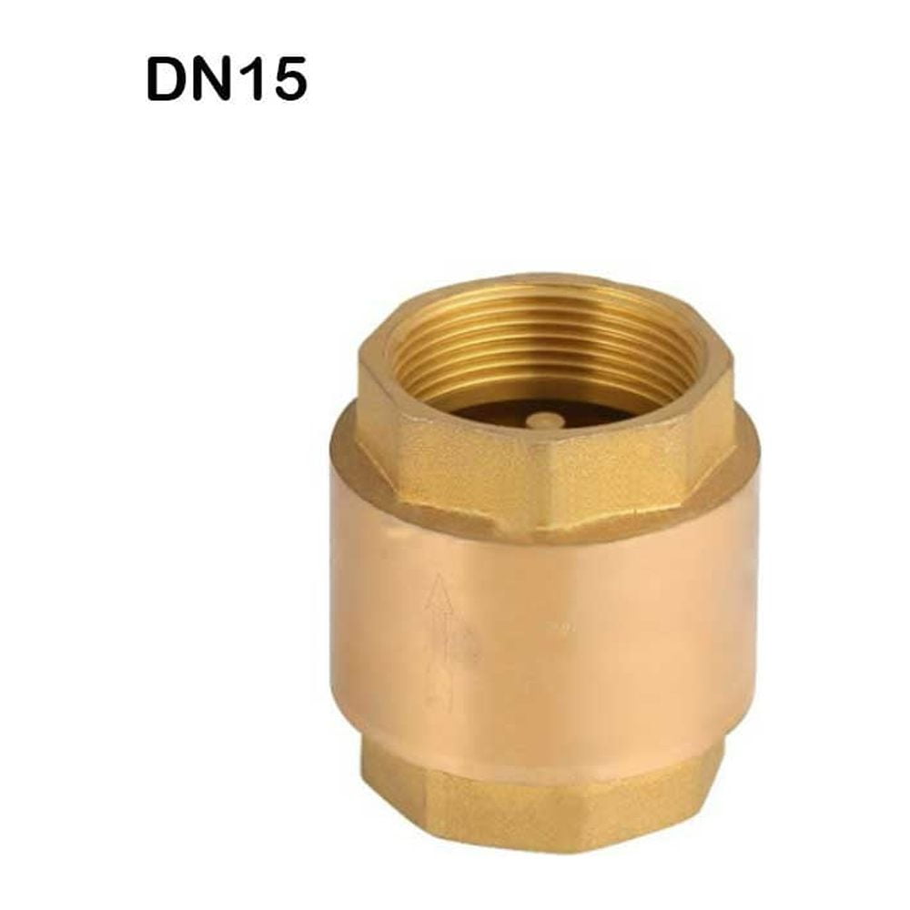 Spring Check Valve DN15 1/4 Spring Vertical Check Valve Brass Thread in ...
