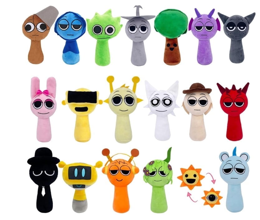 Spring Clearance Sprunki Plush, Sprunki Game Plush, Wenda Sprunki ...