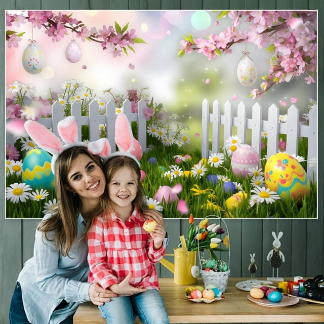 Spring Clearance tupukom Easter Decorations Outdoors Spring Wreath ...