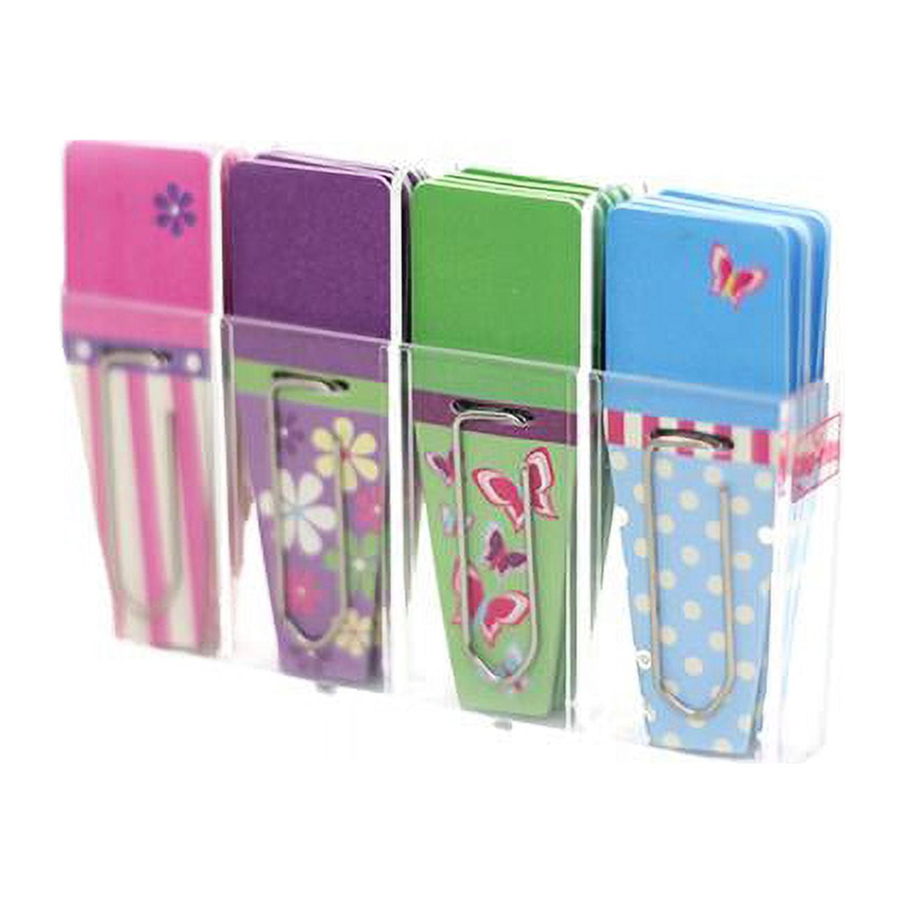 Spring Clip Flags, Pink & Purple - Pack of 6 - Walmart.com