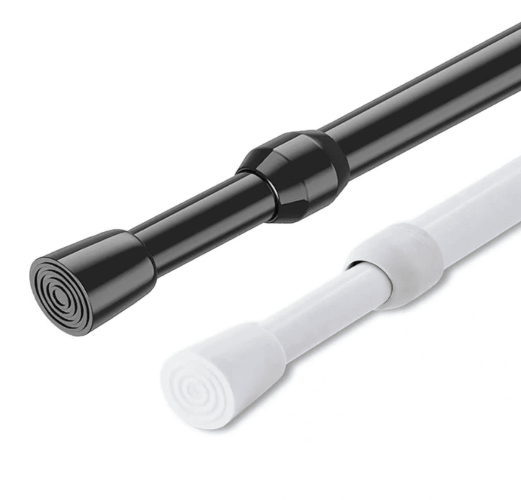 Spring Curtain Rod Adjustable Length,Adjustable Expandable Pressure ...