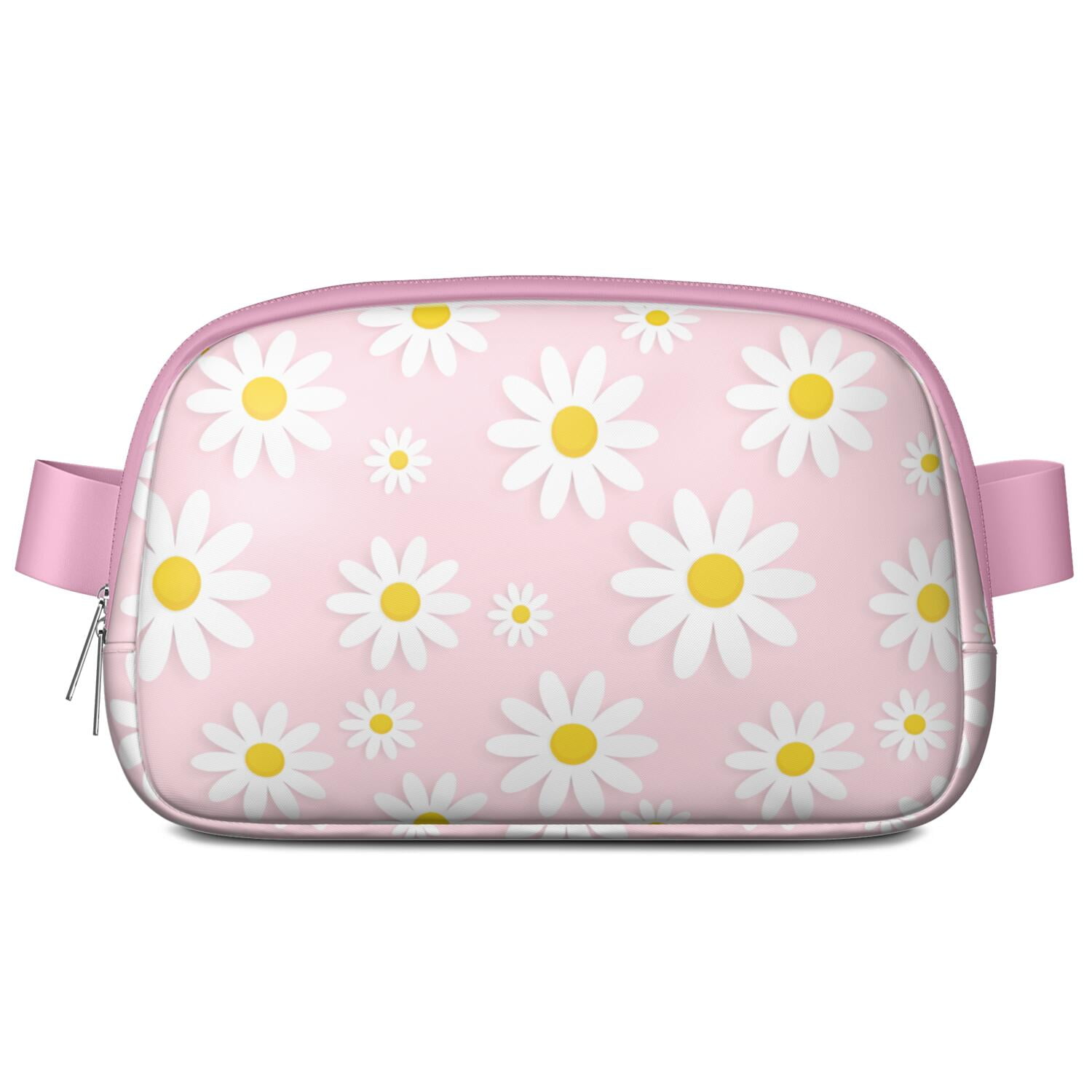 Spring Daisy Fanny Pack – Vintage Boho Flower Waist Bag with Cute ...
