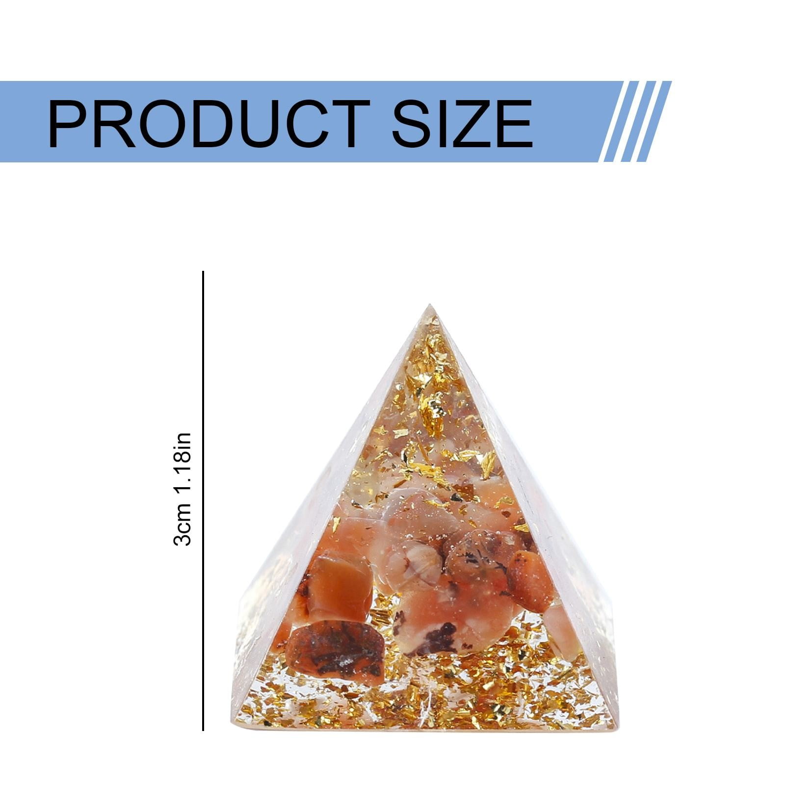 Spring Decoration 1.2" Orgone Resin Crushed Quartz Meditation for ...