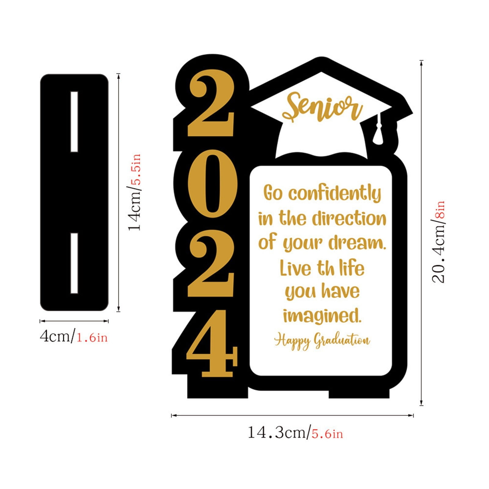 Spring Decoration 2024 Graduation Table Decorations Class Of 2024 ...