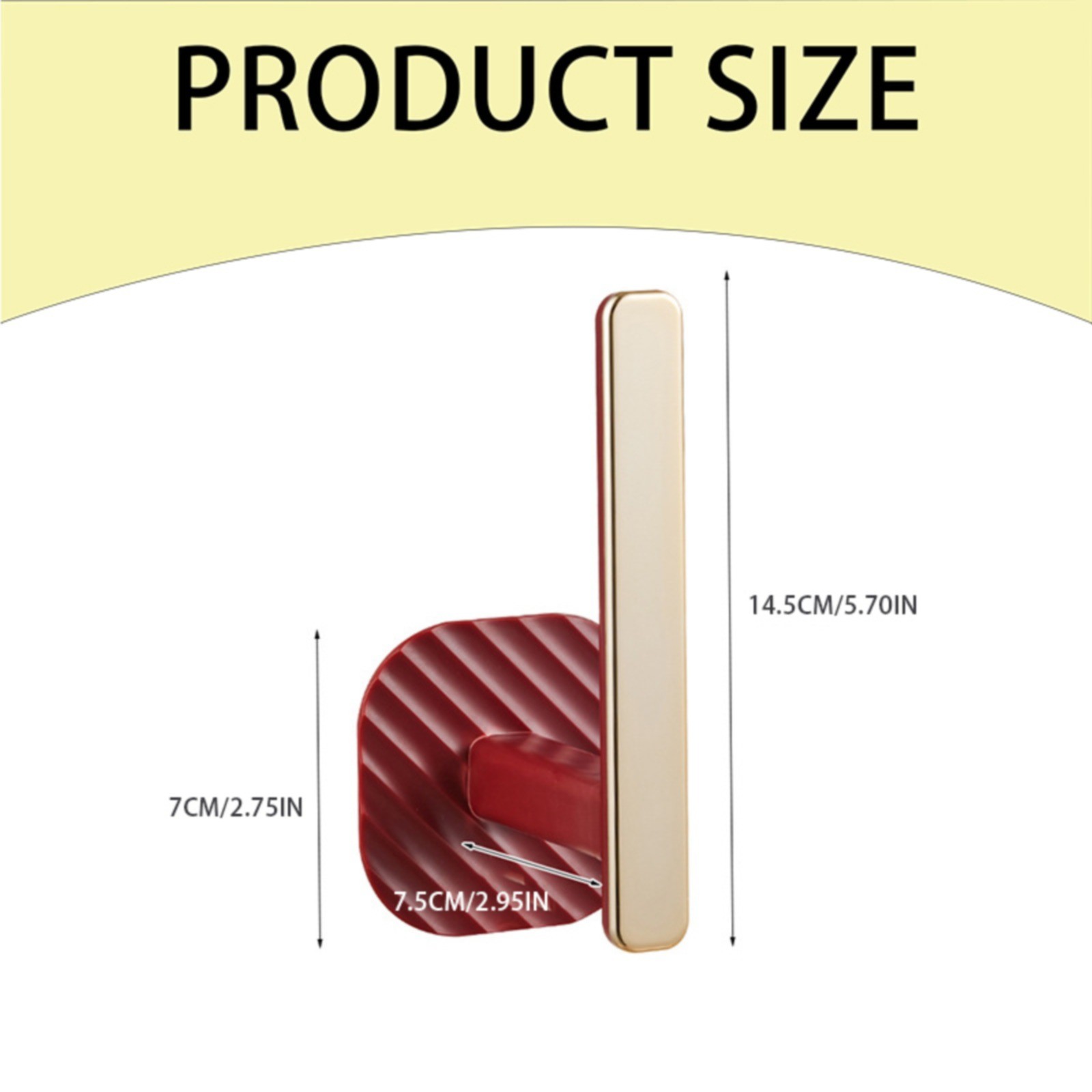 Spring Decoration Curtain Holders Gold Curtain Holdbacks Self Adhesive ...