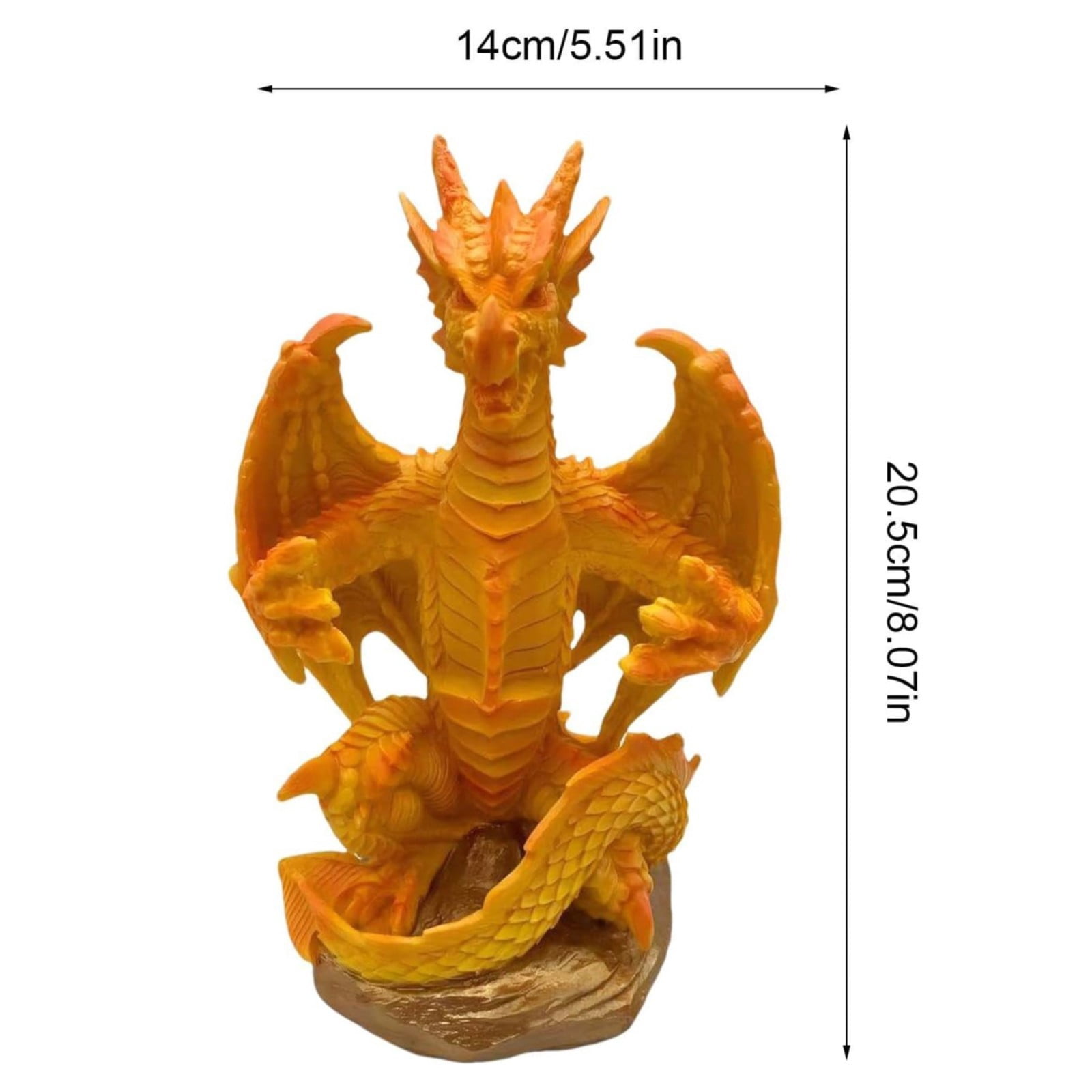 Spring Decoration Dewdat Dragon and Pepper Bottle Set Stand Statue ...
