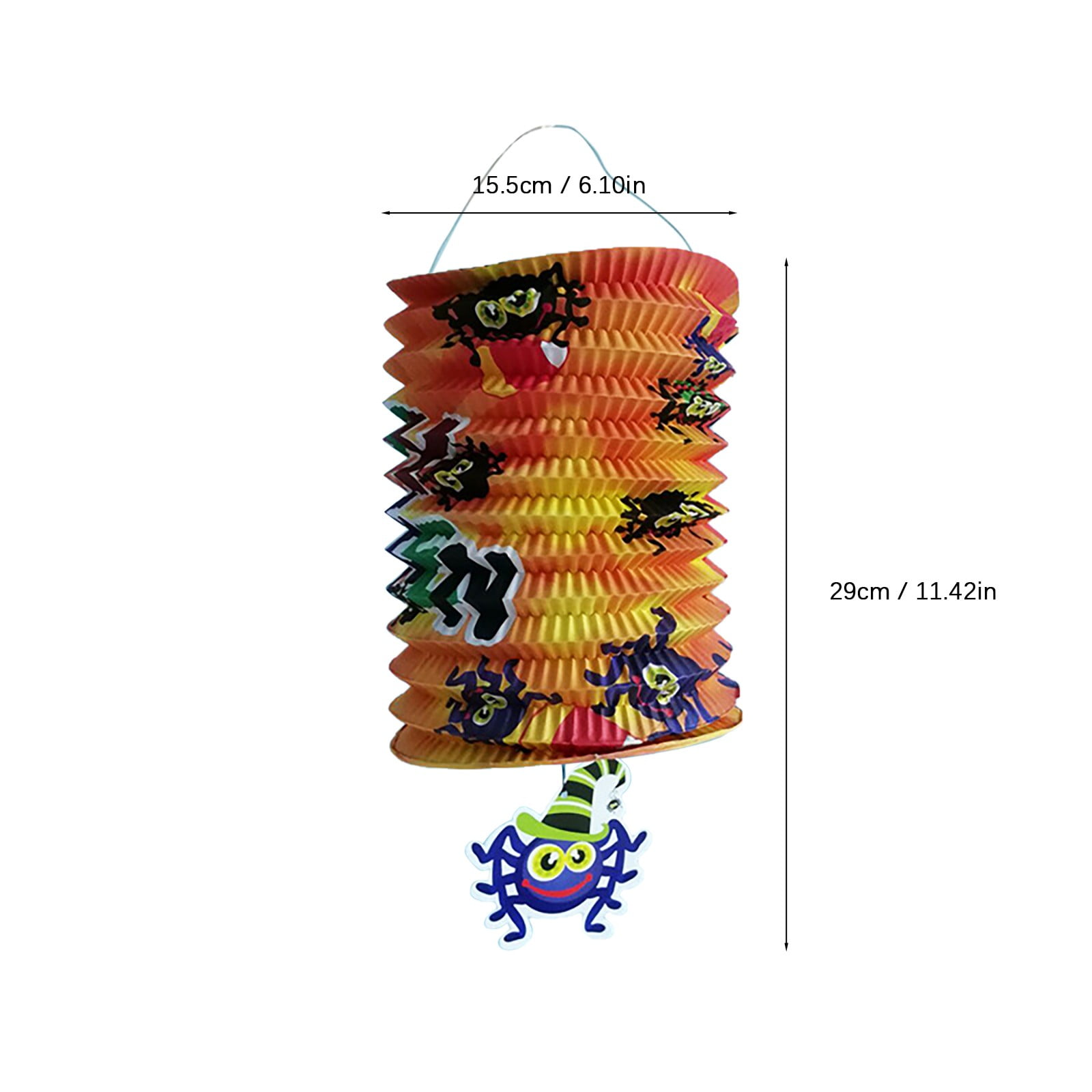 Spring Decoration Halloween Organ Light Paper Light Bar Ktv Decorative ...