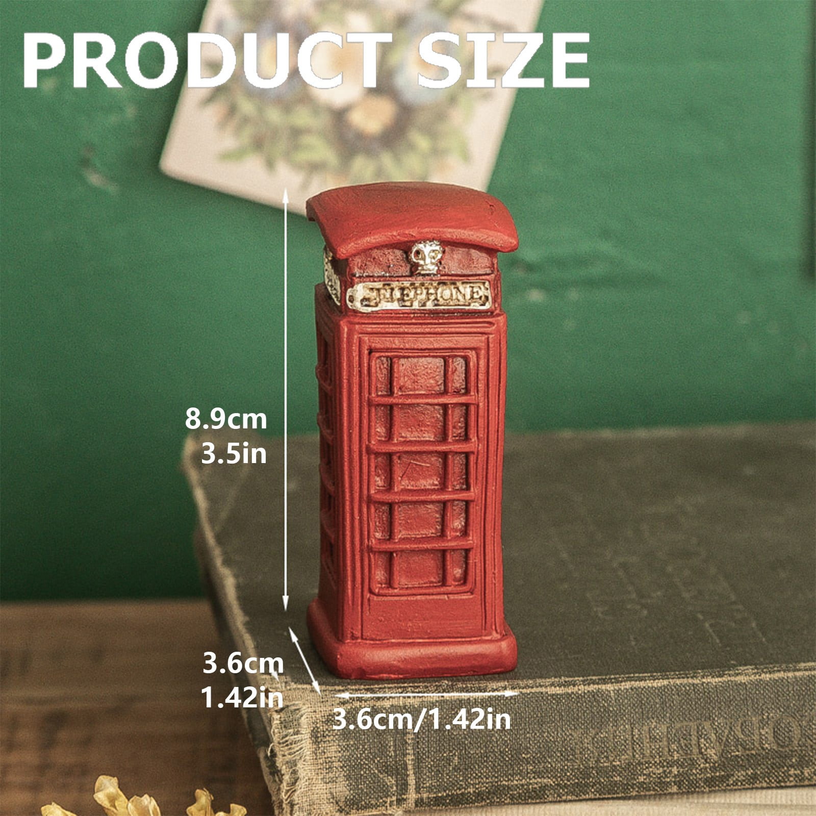 Spring Decoration Mini Dollhouse Gramophone Mini House Phonograph ...