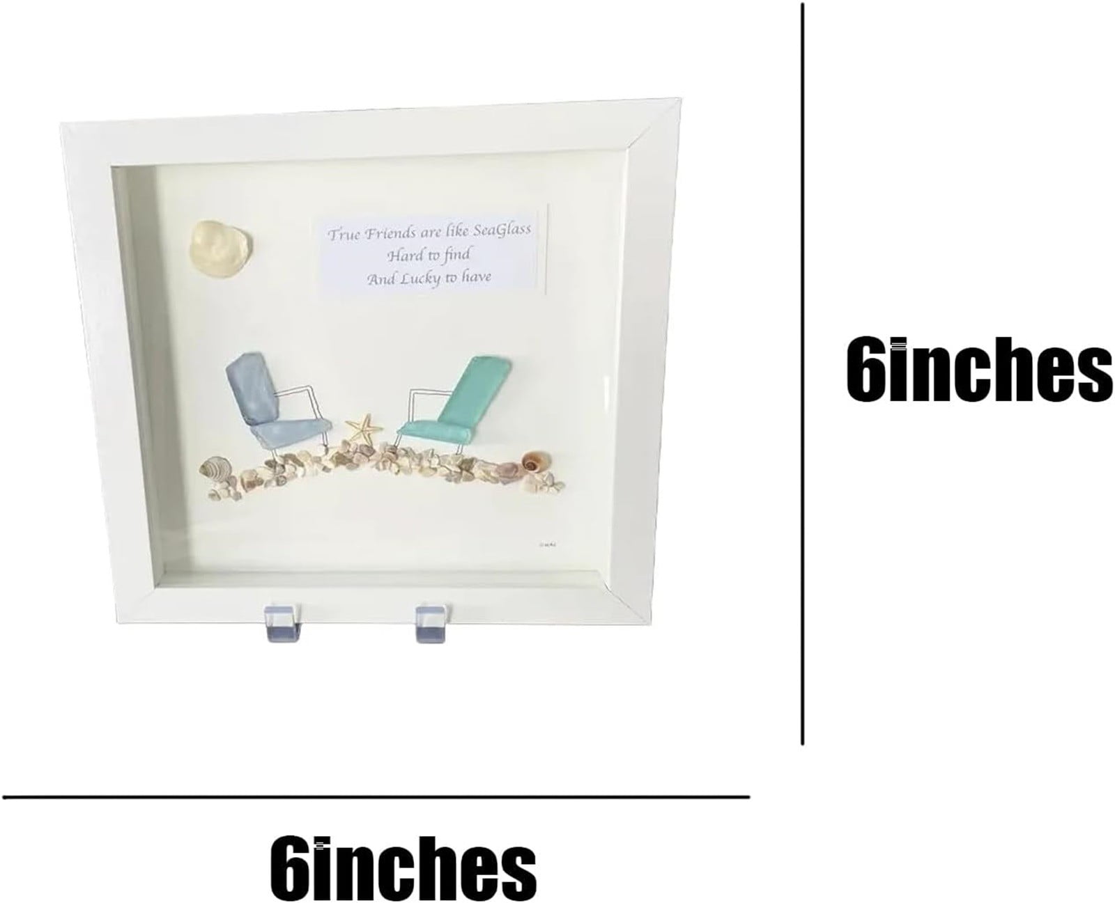 Spring Decoration Seaglass Beach Chairs Friendship Sea Glass Good ...