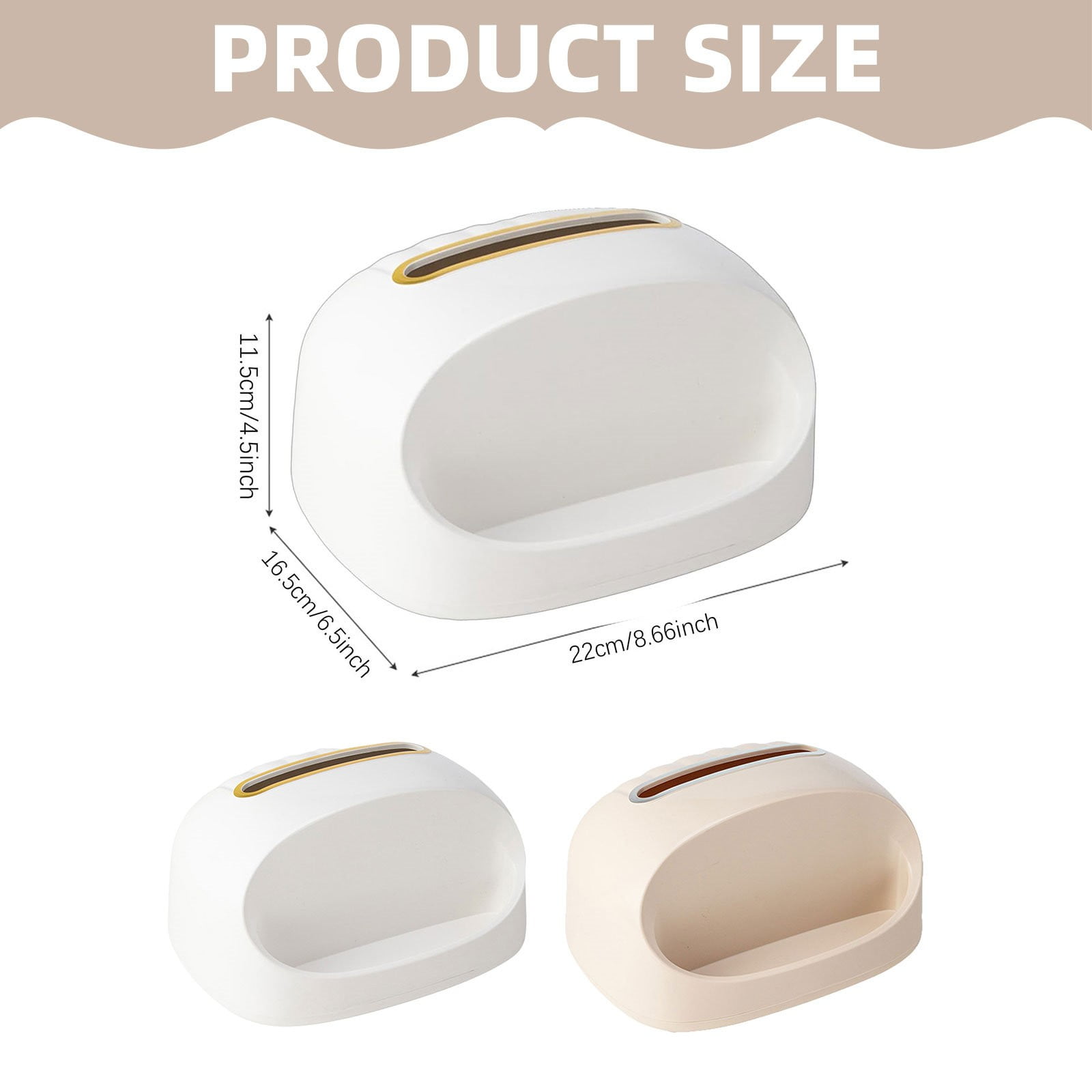 Spring Decoration Tissue Box Cover with Storage | Tissue Dispenser ...