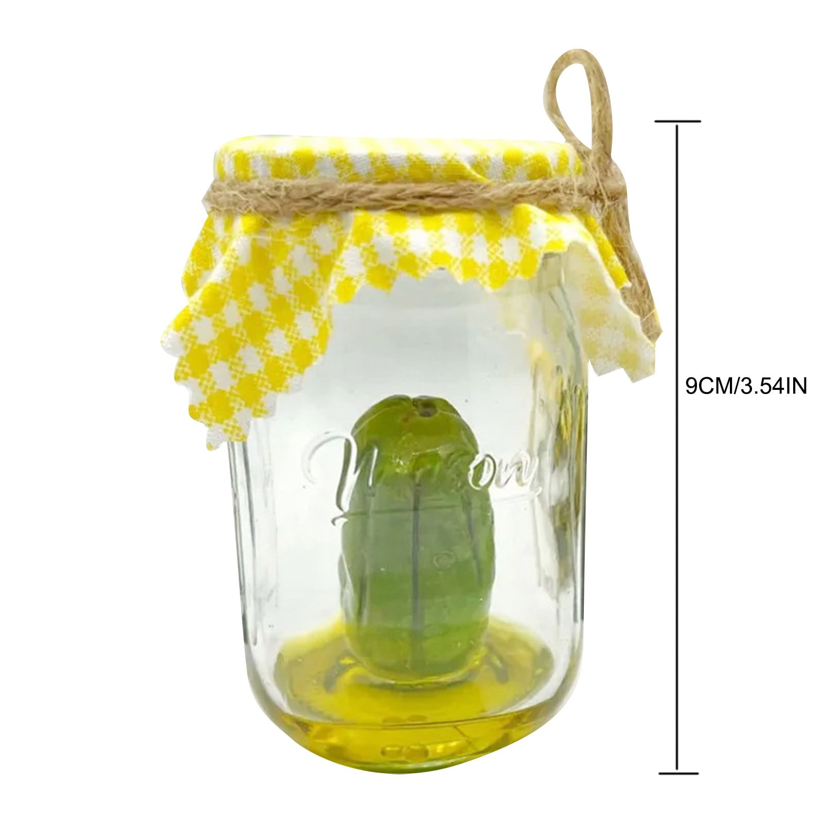 Spring Decoration in A Jar Sculpture Miniature Glass Screaming in A Jar ...