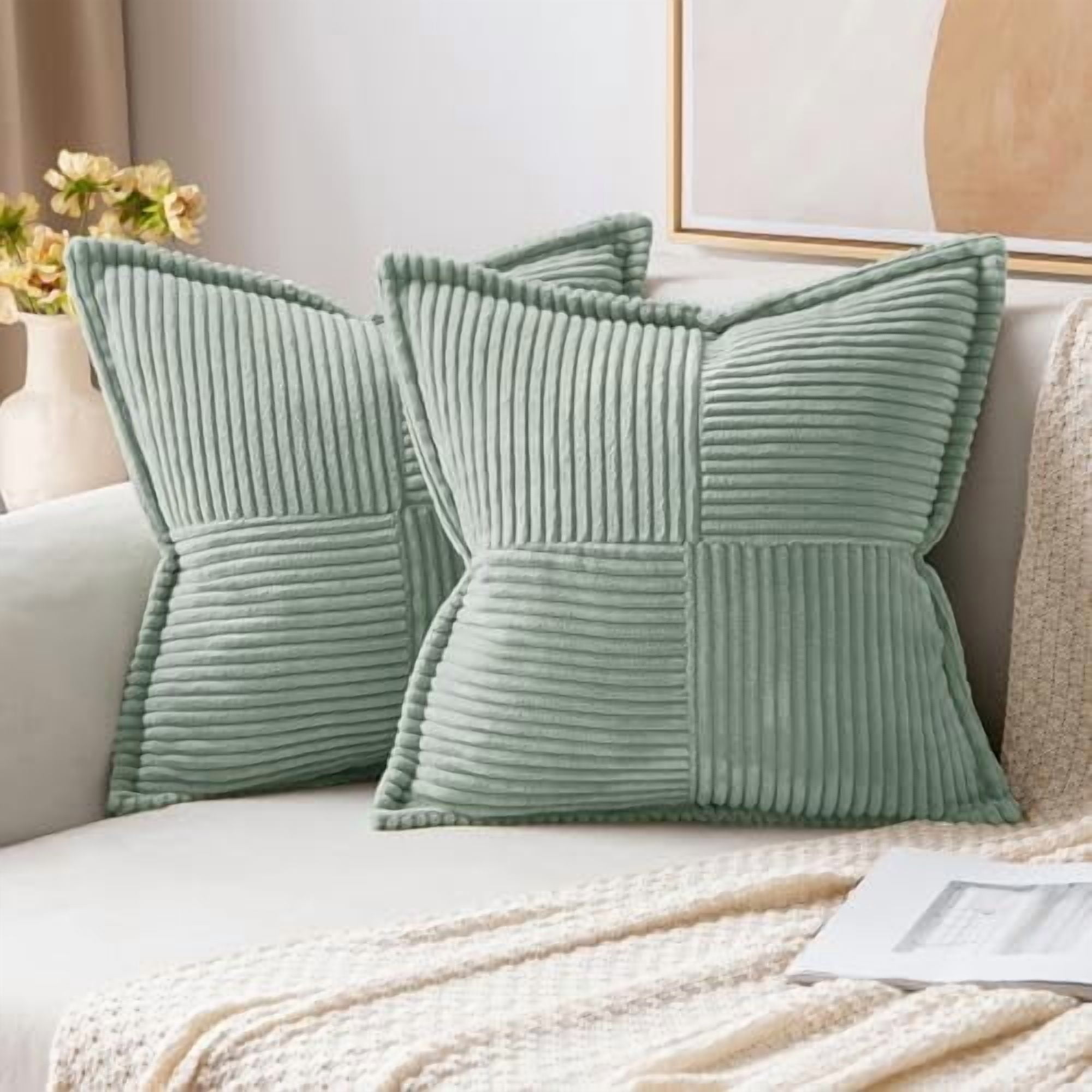 Spring Decorative Throw Pillow Covers for Couch Bed Livingroom 18x18 ...