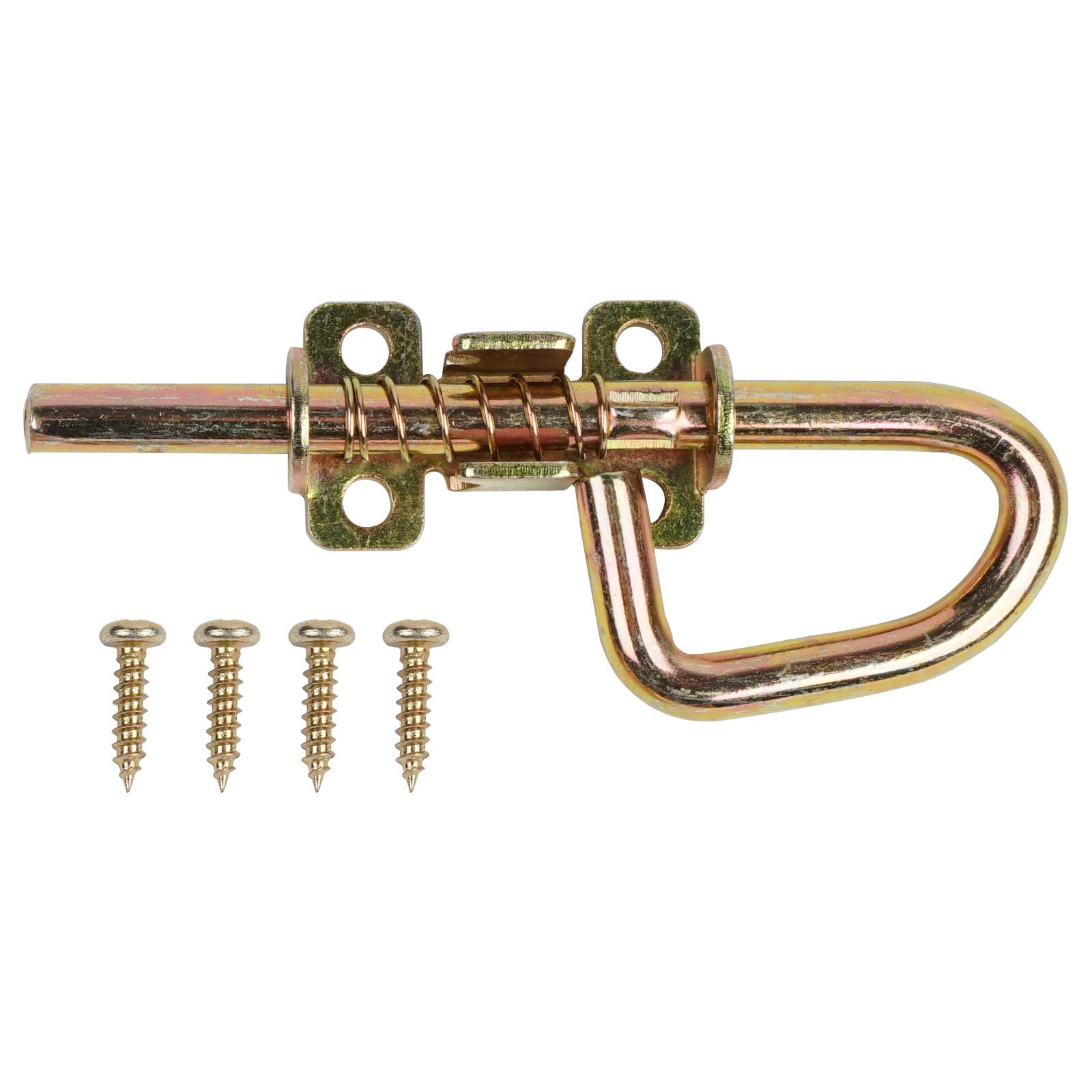 Spring Door Barrel Bolts - Loop Style Gate Latch Hardware Lock Barrel ...