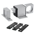 Spring Door Bolt Latch Aluminum Alloy Spray Paint Silver Tone - Walmart.com