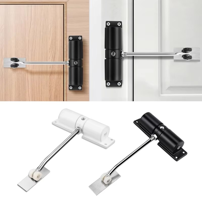 Spring Door Closer Pneumatic To Self-closing, Hinge Adjustable ...