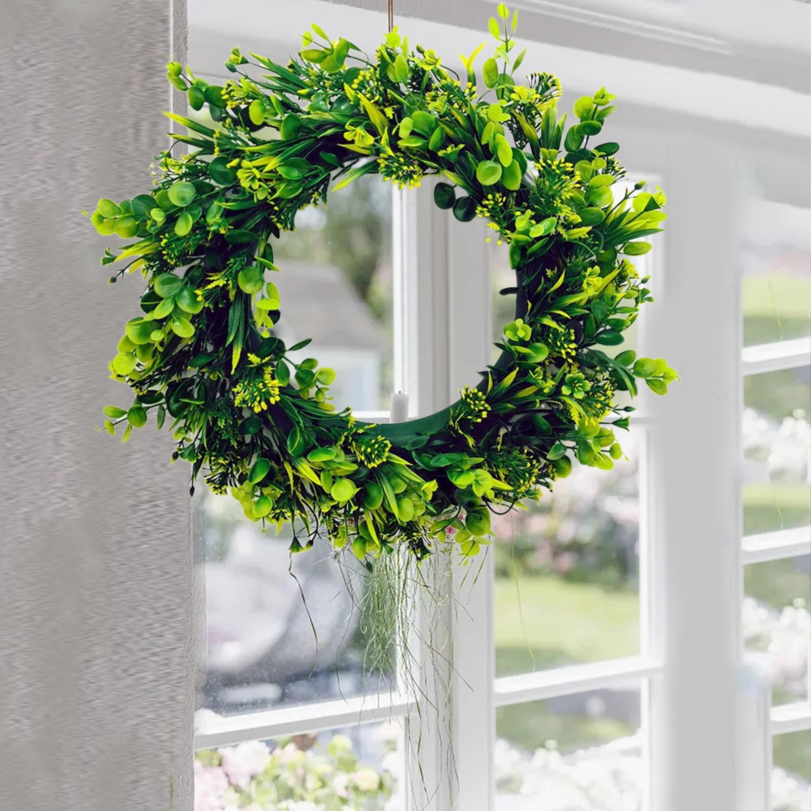 Spring Door Decoration Wreath Full Of Wreath Wreath Full Of Ring Door ...