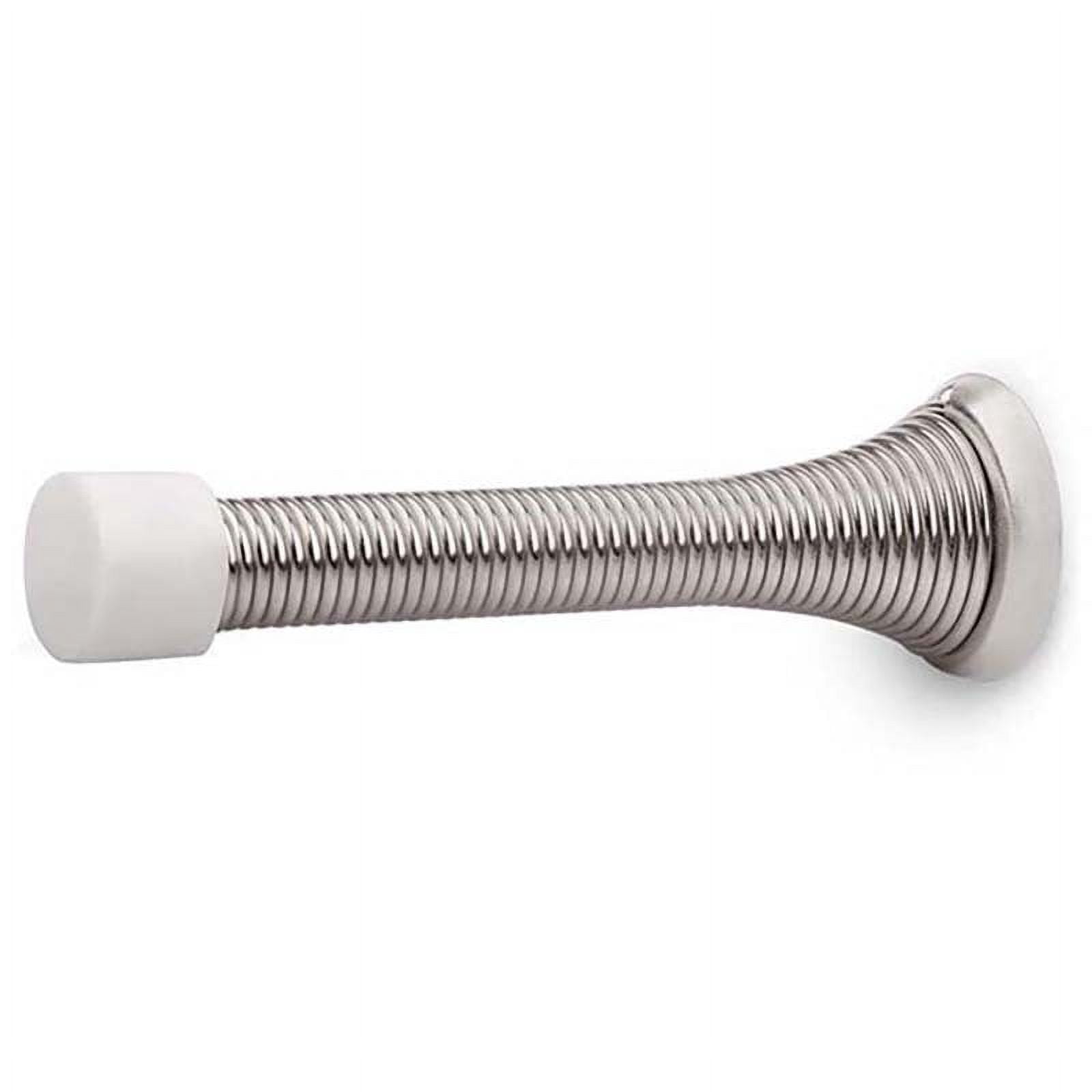 Spring Door Stop, Chrome Metal Spring Door Stopper Wall Mounted ...