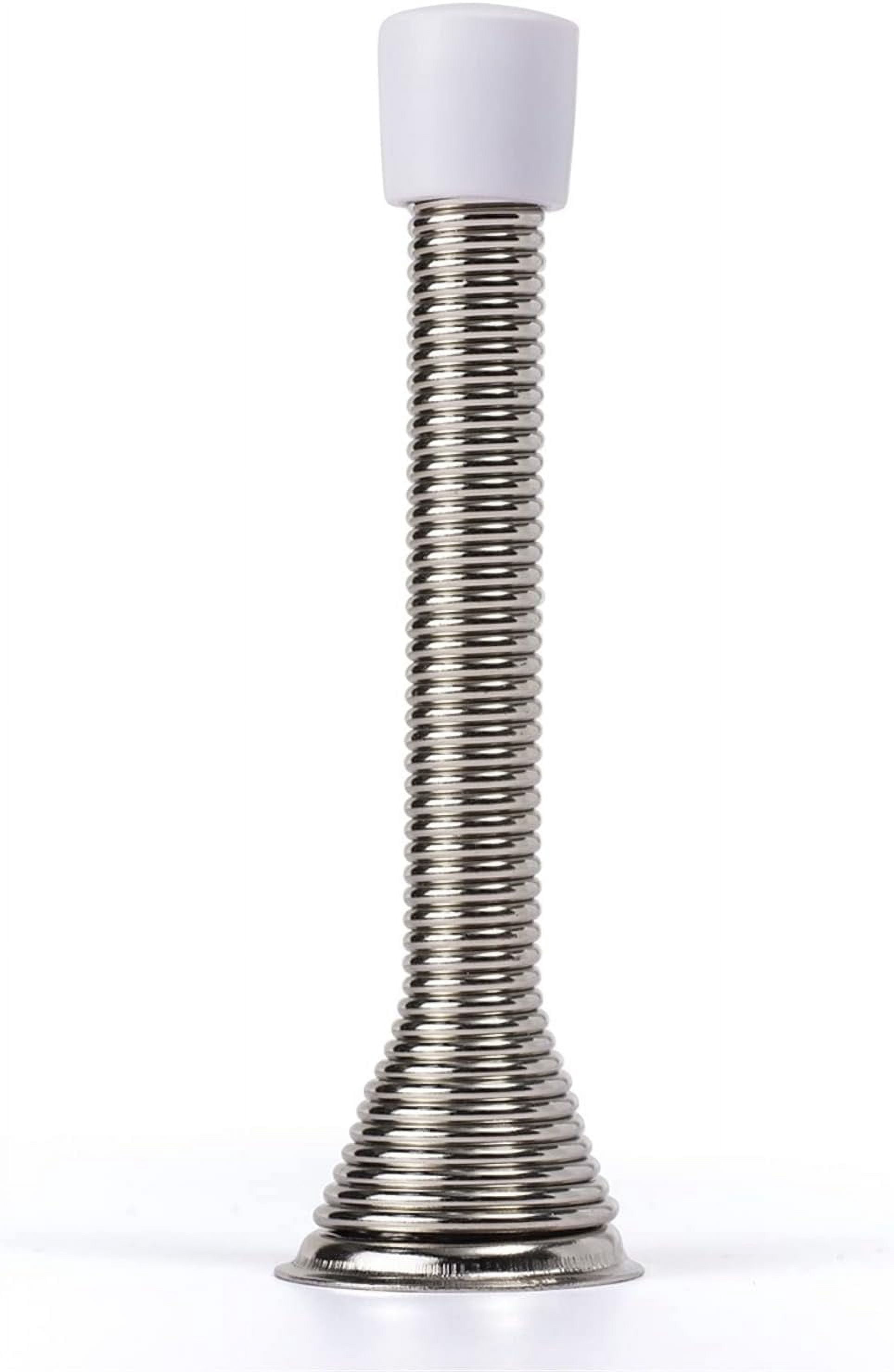 Spring Door Stopper with Rubber Bumper Heavy Duty Flexible Door Stop ...