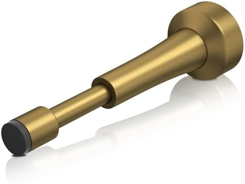 Spring Door Stoppers for Wall - 4.33 Inch Door Stop for Bottom of Door ...