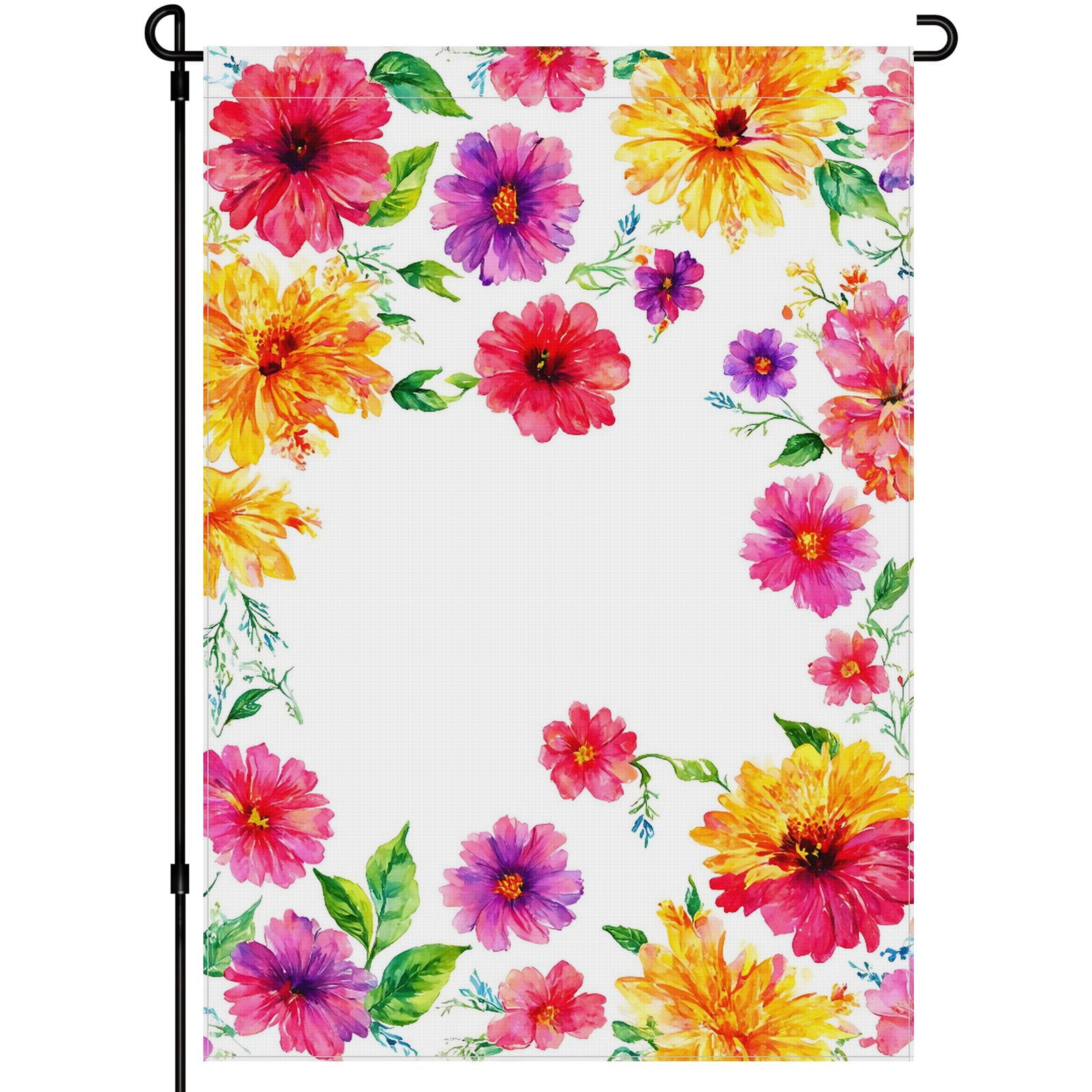 Spring Double Side House Flags for Lawn Outdoor Patio Front Door House ...