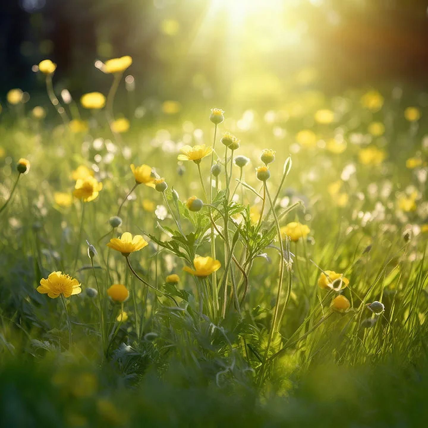 Spring Dreamy Field Flowers Kids Adult Birthday Maternity Portrait r ...