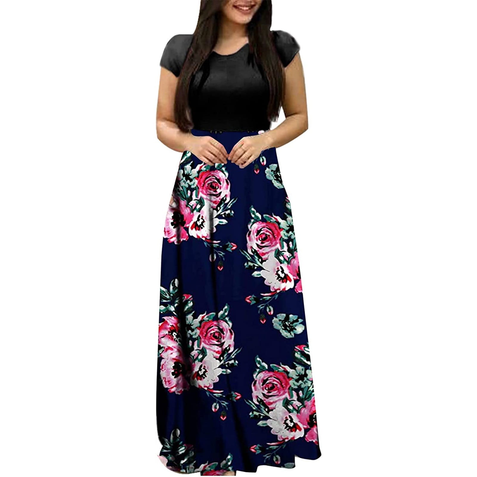 Spring Dresses For Women 2023, Sun Dresses Women Summer Casual, Long ...