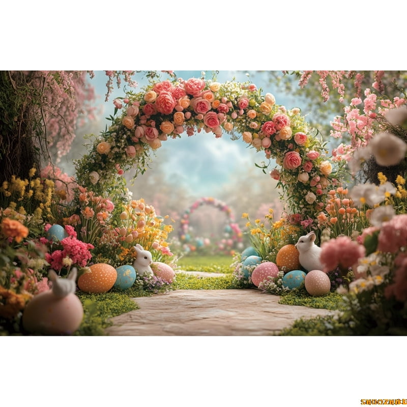 Spring Easter Backdrop for Photography Nature Forest Scery Tree Grass ...
