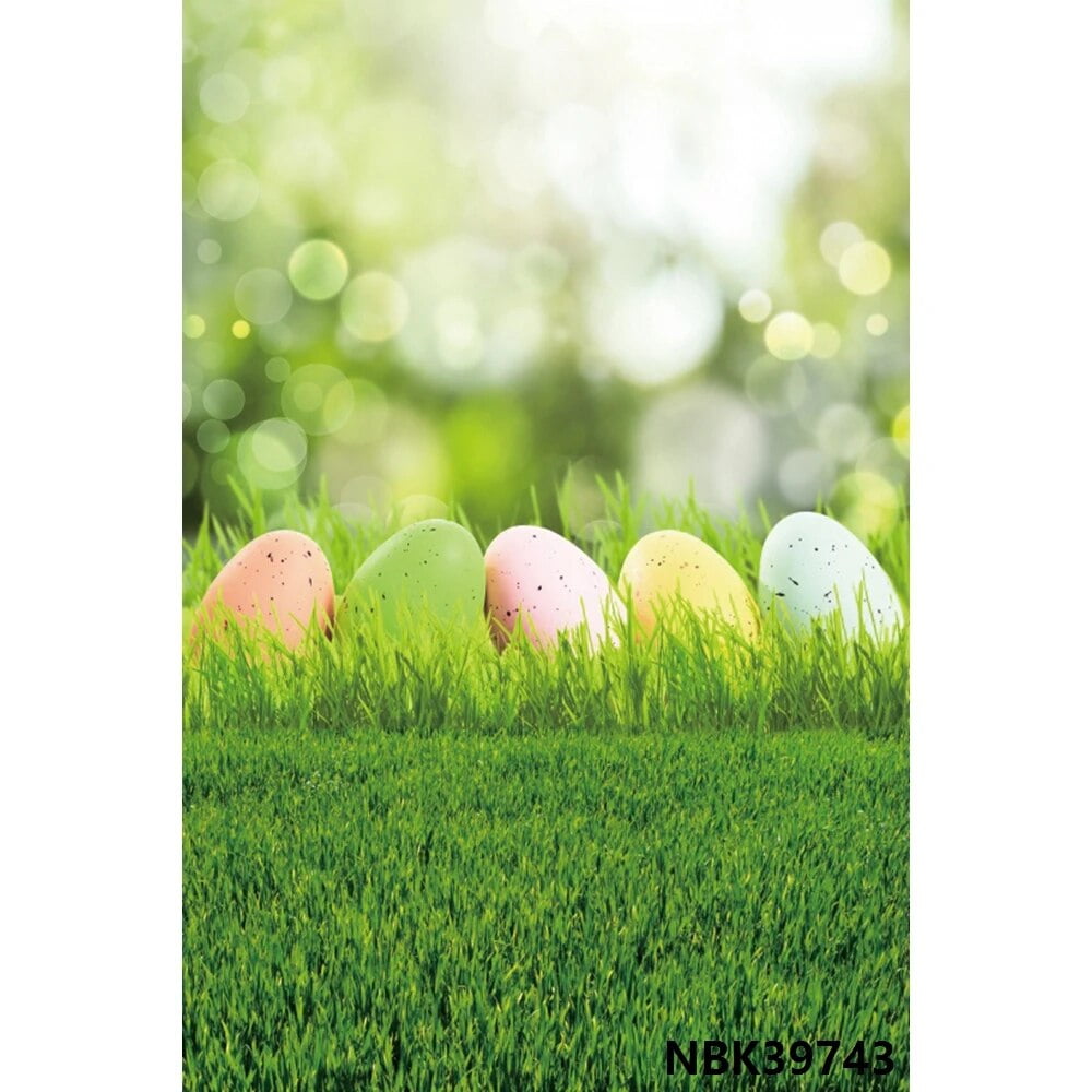 Spring Easter Backdrops Landscape Flowers Leaf Foliage Grassland Bokeh ...