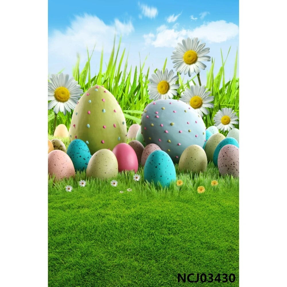 Spring Easter Backdrops Landscape Flowers Leaf Foliage Grassland Bokeh ...