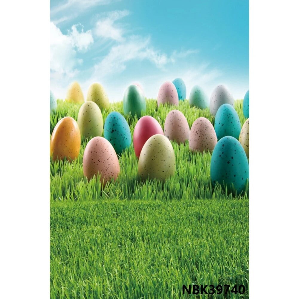 Spring Easter Backdrops Landscape Flowers Leaf Foliage Grassland Bokeh ...