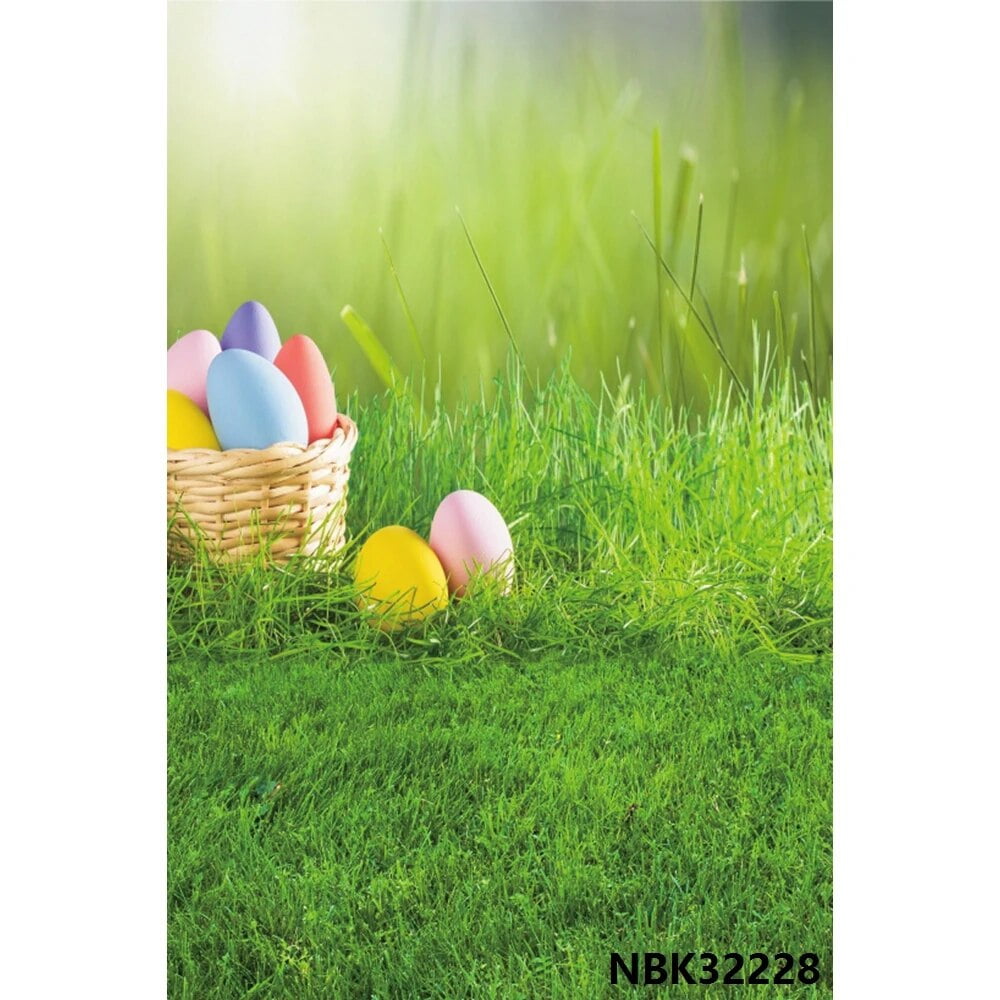 Spring Easter Backdrops Landscape Flowers Leaf Foliage Grassland Bokeh ...