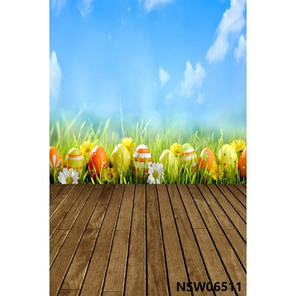Spring Easter Backdrops Landscape Flowers Leaf Foliage Grassland Bokeh ...