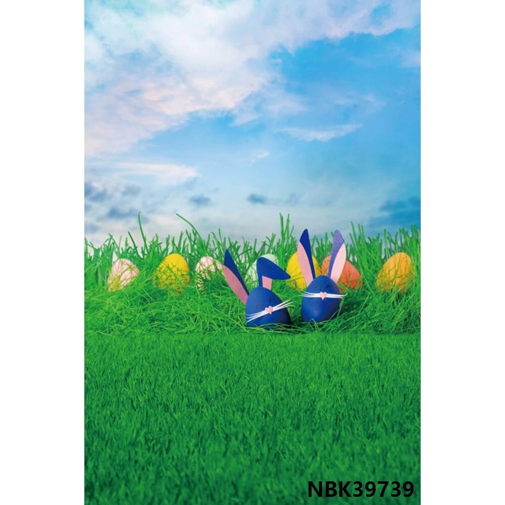 Spring Easter Backdrops Landscape Flowers Leaf Foliage Grassland Bokeh ...
