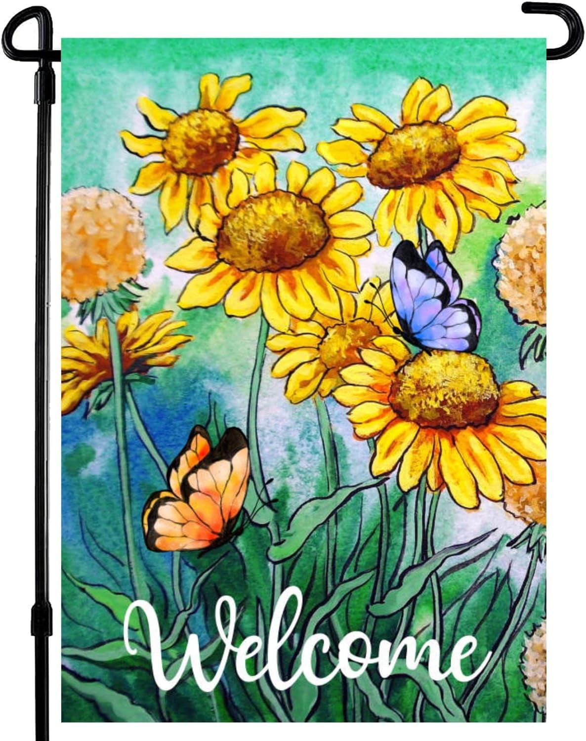 Spring Easter Garden Flag - 12x18 inch front yard Decorations, Spring ...