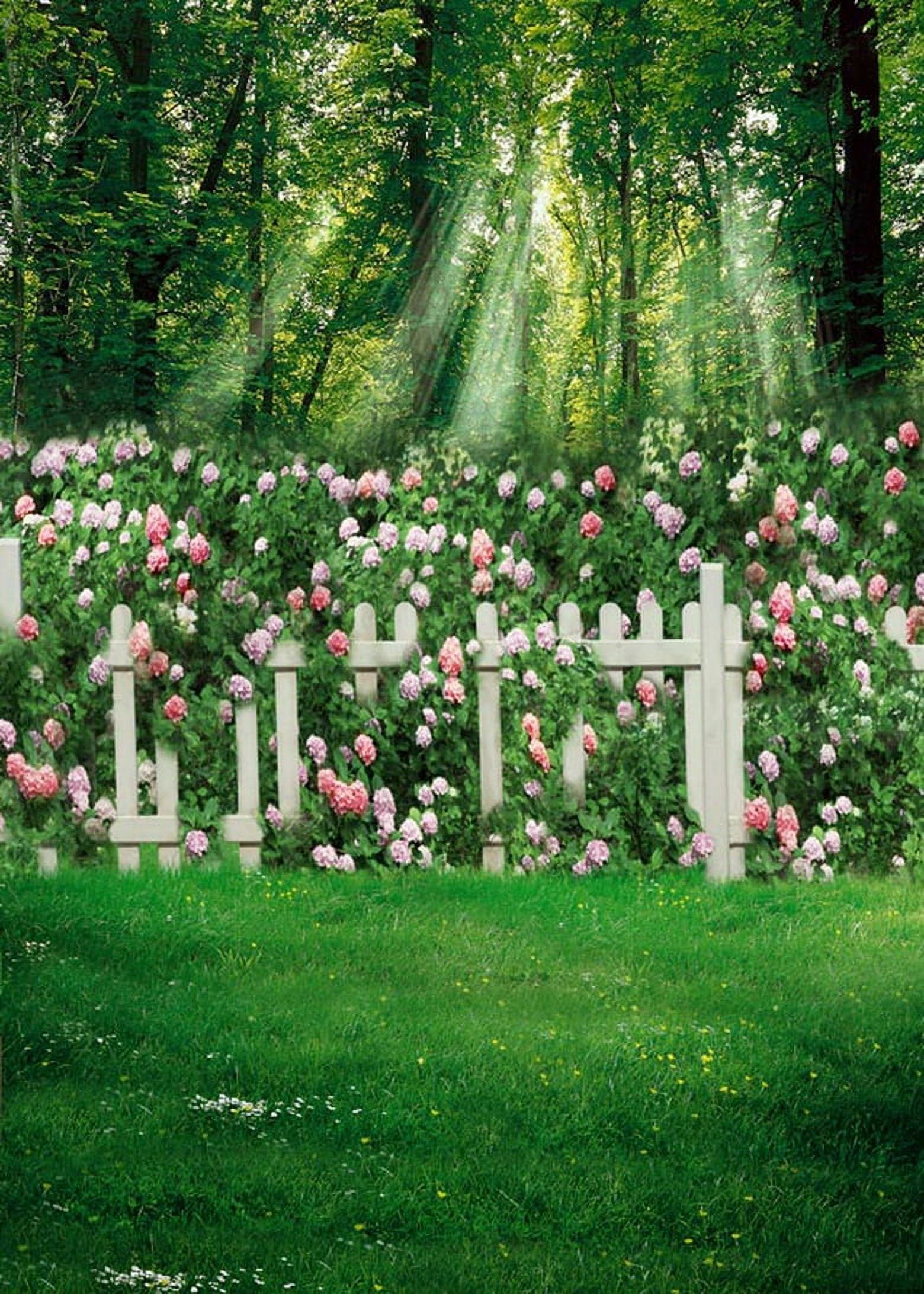 Spring Enchanted Forest Backdrop Mushrooms Fairy Tale Kids Children ...