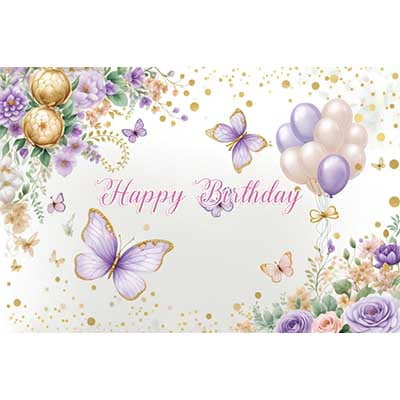 Spring Enchanted Gard Forest Party Photo Backdrops Sign Customized ...