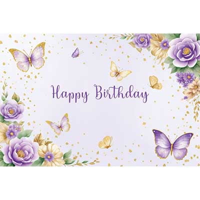 Spring Enchanted Gard Forest Party Photo Backdrops Sign Customized ...