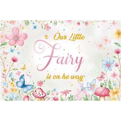 Spring Enchanted Gard Forest Party Photo Backdrops Sign Customized ...